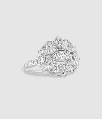 Stone Paris Bague Gilda Diamants Or Blanc