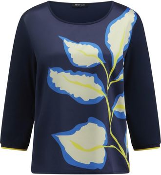 Peter Hahn Blusen-Shirt Peter Hahn blau