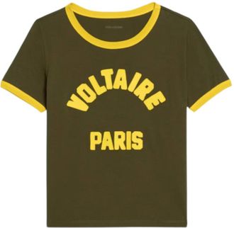 Zadig&Voltaire Femme, Tops, Vert, Taille: 42 FR Hauts