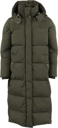 Woolrich Femme, Manteaux, Vert, Taille: 38 FR Parka Aurora vert foncé pour femmes