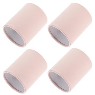 BESTONZON TOVINANNA 4 St&uuml;ck Teiliges Runde Blumenboxen aus Karton Kleine Blumenk&uuml;bel f&uuml;r Str&auml;u&szlig;e Mini Runde Halterung Elegante Zylindrische Papierboxen f&uuml;r Flor