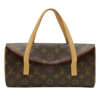 Louis Vuitton Sac &agrave; main Pre-owned Monogram Sonatine - Femme - Pre-owned - Brun - Taille: ONE Size