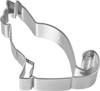 RBV BIRKMANN Birkmann, Ausstechform Hauskatze, 6 cm, Edelstahl, mit Innenpr&auml;gung