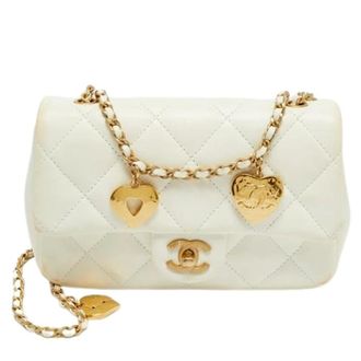 Chanel Sac bandouli&egrave;re vintage Pre-owned - Femme - Pre-owned - Blanc - Taille: ONE Size