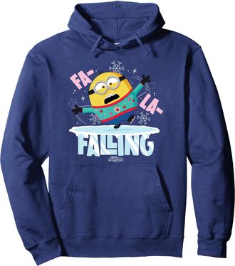 MINIONS Minions FA La La Falling Christmas Holiday Pullover Hoodie