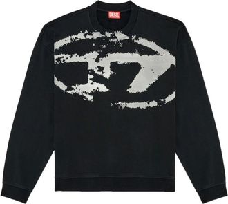 Diesel Homme, Sweatshirts et sweats &agrave; capuche, Noir, Taille: S S-Boxt-N5 SweaT-shirt