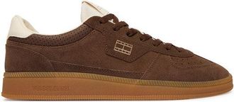 Tommy Jeans Sneakers The Greenwich Edge Suede EM0EM01732 Dunkelbraun