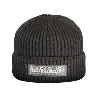 Napapijri Schwarze Acryl H&uuml;te & M&uuml;tzen - - Accessories - Herren - Schwarzk - ONE SIZE