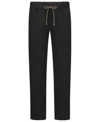 Alberto Superleichte Chino mit Stretch und Tunnelzug, Slim Fit in