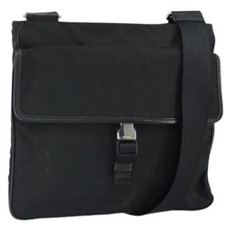 Prada Pre-owned Vintage Crossbody-Tasche aus Nylon - - Pre-owned - Damen - Schwarzk - ONE SIZE