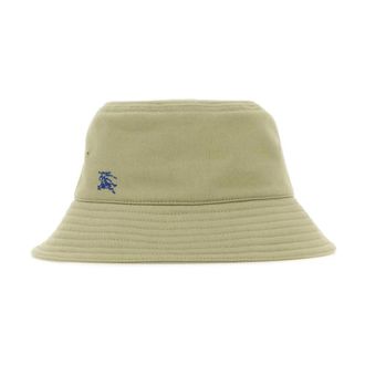 Burberry Cotton Bucket Hat - - Accessories - Damen - Gr&uuml;n - S