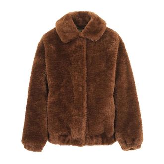 MC2 Saint Barth Kunstpelz- & Lammfelljacken - - Jackets - Damen - Braun - S