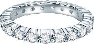 Trilani Ring - Sterling Silber Ring Zirkonia - Gr. 50 - in Silber - f&uuml;r Damen