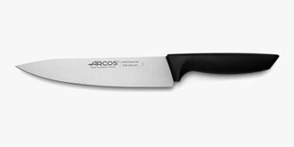 Arcos Couteau de Chef Professionnel - Lame Acier Inoxydable NITRUM 20 cm, Tranchant Durable, Manche L&eacute;ger et R&eacute;sistant, S&eacute;rie Niza