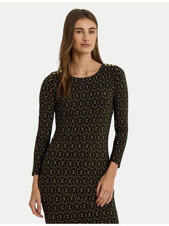 Lauren Ralph Lauren Kleid f&uuml;r den Alltag 200980037001 Schwarz Slim Fit