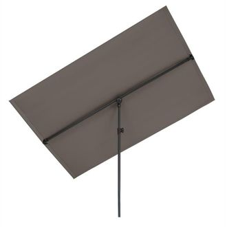 Blumfeldt Blumfeldt - Parasol inclinable rectangulaire 150 x 210 cm - Polyester anti-UV50 - Pied en aluminium &eacute;tanche - Pour balcon et terrasse