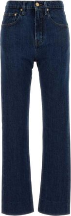 Jil Sander Femme, Jeans, Bleu, Taille: 44 FR Jean bootcut