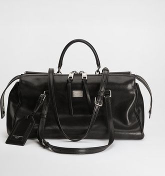 Dolce & Gabbana Vittoria Calfskin Bag - Frau Schulter- Und Umh&auml;ngetaschen Schwarz Onesize