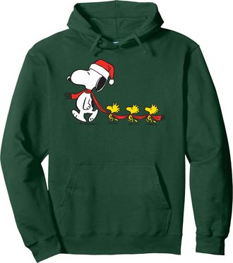 Peanuts Snoopy und Woodstock Holiday Hoodie Pullover Hoodie