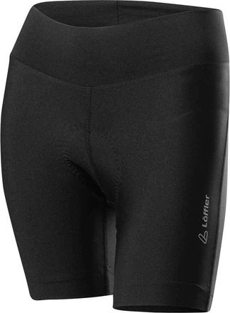 LOEFFLER Tour Fahrradtights Extra Kurz Damen schwarz