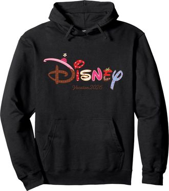 Disney Logo Sweet Treat Hearts Trip Matching Vacation 2026 Pullover Hoodie