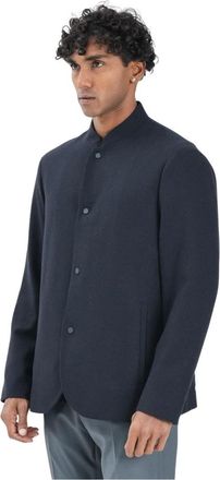 A|X Armani Exchange Homme, Vestes, Bleu, Taille: S Structured Jacket