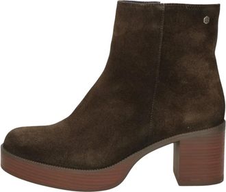 Fluchos Bowy Bottine - Femme - Chaussures - Brun - Taille: 38 EU