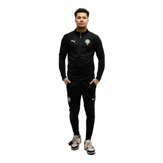 Puma Marokko Teamfinal Trainingsanzug Schwarz 2025/2026 - - Sport - Herren - Schwarzk - M
