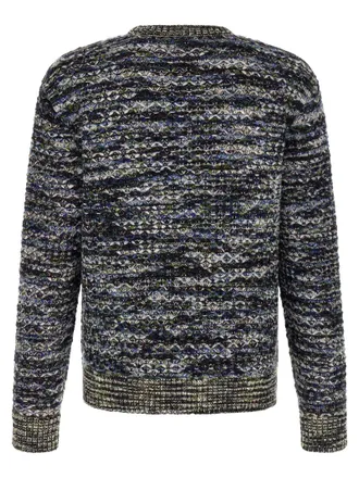 Missoni 3D-Knit Flamed Pattern Sweater - Multicolor