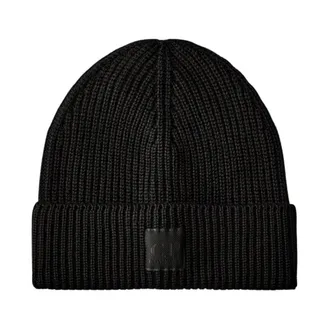 C.P. Company C.p. Company, Homme, Accessoires, Noir, Taille: ONE Size Bonnet en Laine Mérinos Noir