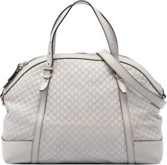 Gucci Sac &agrave; main Pre-owned - Femme - Pre-owned - Blanc - Taille: ONE Size