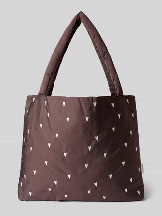 Studio Noos Handtasche mit Allover-Motiv-Stitching Modell Mom