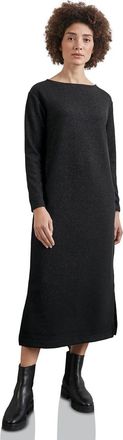 Street One Damen A144280 Schimmerndes Kleid,Black,42