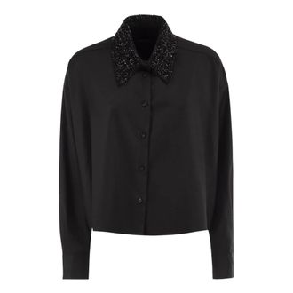 Fabiana Filippi Chemise - Femme - Blouses et Chemises - Noir - Taille: 38 FR