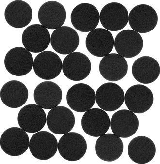 Hemoton 100 St&uuml;ck Aromatherapie Nachf&uuml;llpads aus Baumwolle Wiederverwendbare Diffusor Pads f&uuml;r &Auml;therische &Ouml;le Kompatibel mit Diffuser Halsketten Sanft Duftend