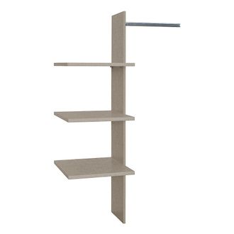 Rauch Orange home24 Inneneinteilung Rauch 88 x 142 x 51cm Beige Spanplatte bedruckt & lackiert