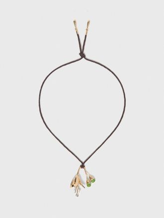 Maje Halskette Mit Kordel - Golden - Maje