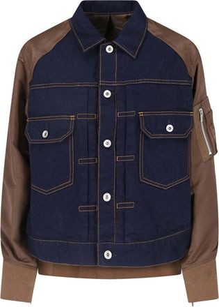 sacai Blazer - Blau