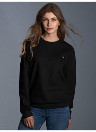 Trigema Sweatshirt TRIGEMA Sweatshirt in Waffeloptik
