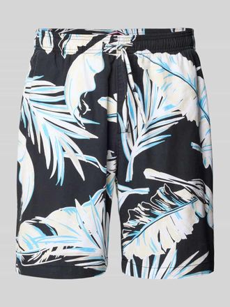 Tommy Hilfiger Regular Fit Bermudas mit Allover-Muster