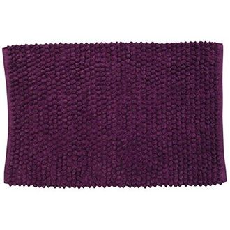 MSV 141384 Badematte aus Baumwolle, violett