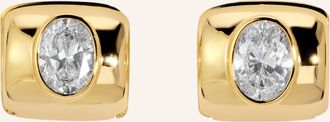 Lili Claspe Ohrstecker Lustre Hoops By Glambou gold