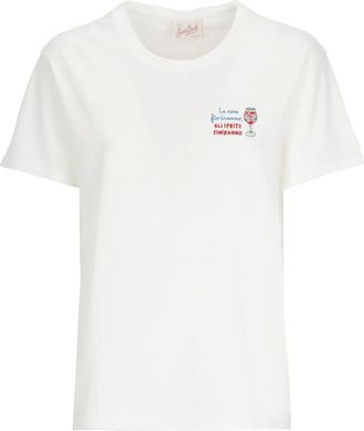 Saint Barth Femme, Tops, Blanc, Taille: 40 FR Emilie T-Shirt