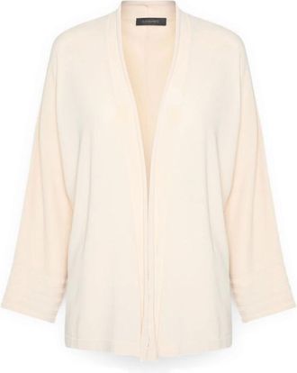 Elena Miro Femme, Pulls, Beige, Taille: 46 FR Viscose Blend Cardigan