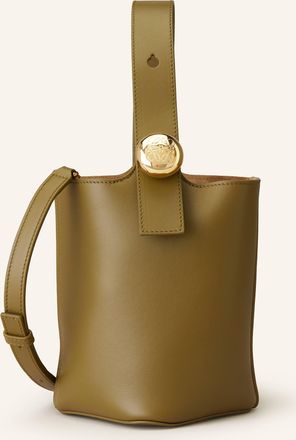 Loewe Handtasche Pebble Bucket Mini gruen