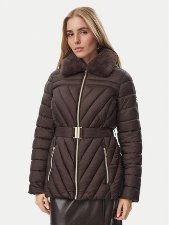 Michael Kors Winterjacke 77A6945M42 Dunkelbraun Slim Fit
