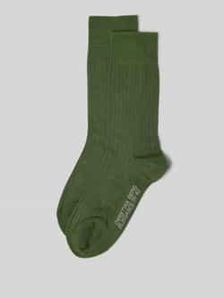Christian Berg Socken mit Label-Print im 2er-Pack