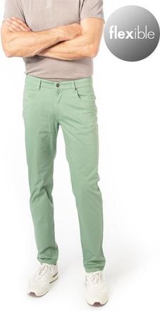 Bugatti Herren Hose gr&uuml;n Baumwolle