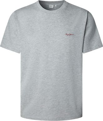 Pepe Jeans London Herren Contrast Connor T-Shirt, Grau (Marl Grey), L