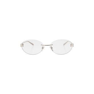 Balenciaga Ovale Sonnenbrille - - Accessories - unisex - Grau - ONE SIZE